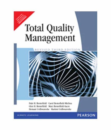 Total Quality Management by BESTERFIELD | Goodreads