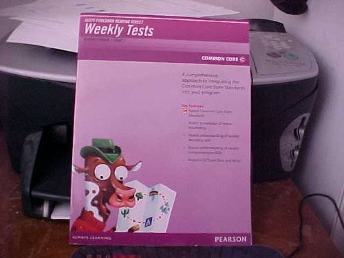 Reading Street Common Core Grade 3, Weekly Tests Teacher's Manual by ...
