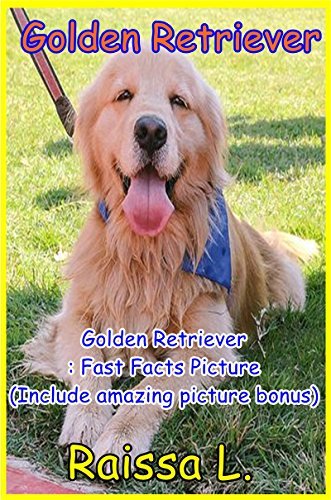 Golden retriever book for kids : Fast Facts Picture by Raissa Lima ...