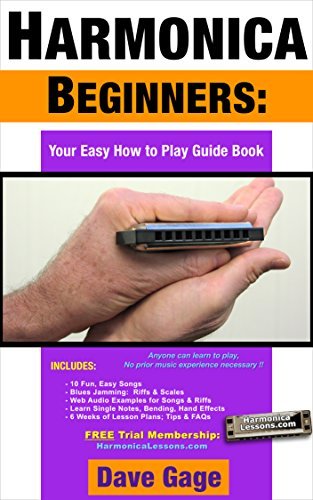 HARMONICA BEGINNERS - YOUR EASY HOW TO PLAY GUIDE BOOK by Dave Gage ...