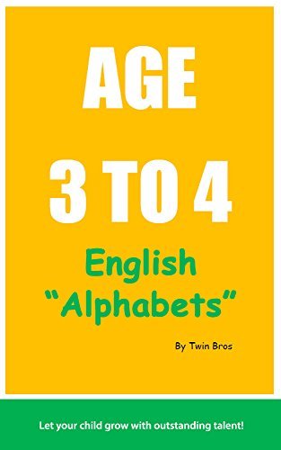 Alphabets book for Toddler, Age 3 to 4 "English Alphabets" : Easy to Learn English Alphabets for ...
