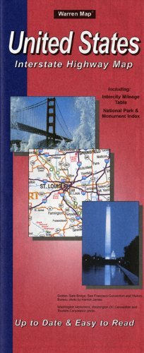 United States Interstate Highway Map by Warren Map | Goodreads