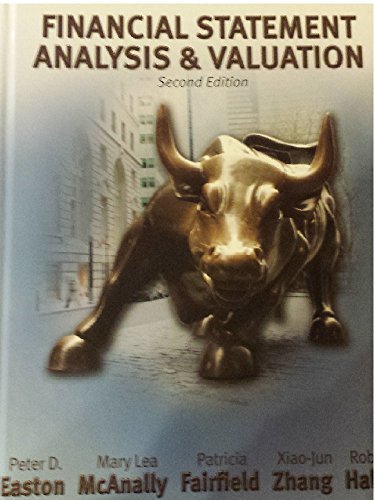 Financial Statement Analysis & Valuation by Fairfield Easton. McAnally | Goodreads