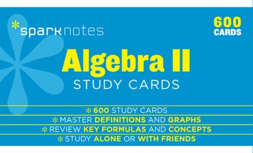 Algebra II SparkNotes Study Cards (Volume 1) by SparkNotes | Goodreads