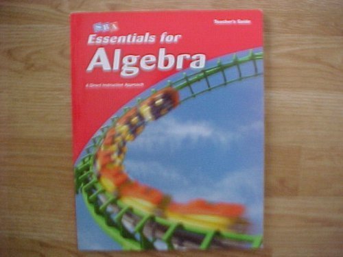 Essentials for Algebra: Essentials for Algebra, Teacher's Guide Teacher ...