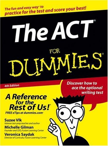 The ACT For Dummies by Suzee Vlk | Goodreads