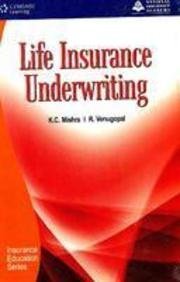 Life Insurance Underwriting by National Insurance Academy | Goodreads
