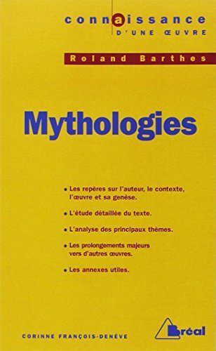 Mythologies - Roland Barthes by François | Goodreads
