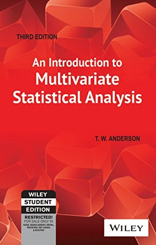 An Introduction to Multivariate Statistical Analysis, 3rd Edition by T ...