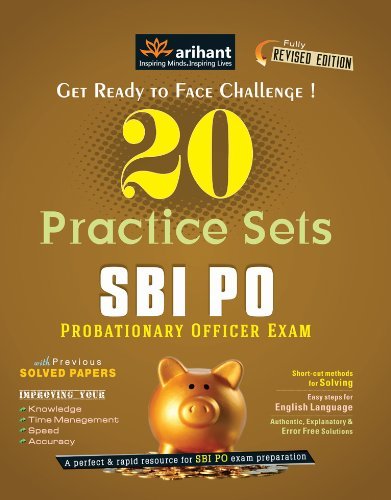 SBI PO Examination 20 Practice Sets: New Edition by Arihant Experts ...