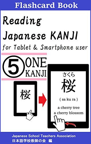 Reading Japanese KANJI 5 ONE KANJI by Japanese School Teachers ...