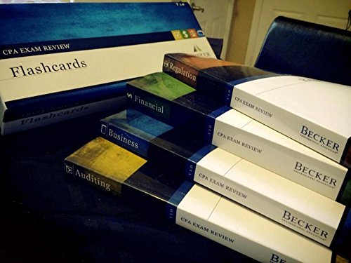 Hurry 2015 edtn. Becker CPA Review & Final Review all 4 parts are ...