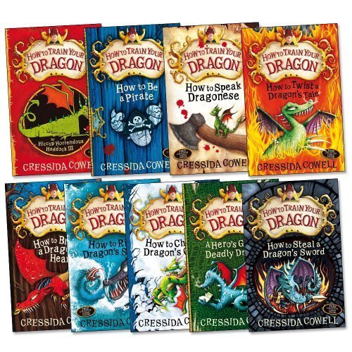 How to Train Your Dragon Pack, 9 books by Cressida Cowell | Goodreads