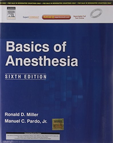 Basics of Anesthesia by Miller | Goodreads