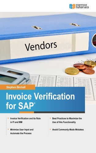 Invoice Verification for SAP by Stephen Birchall | Goodreads