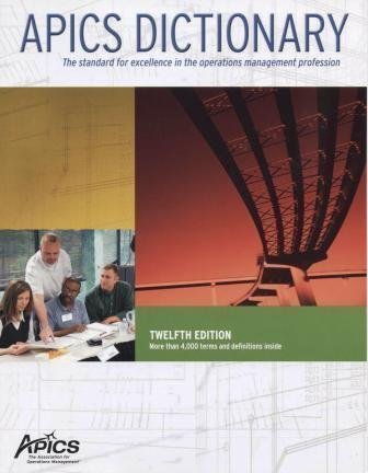 APICS Dictionary by APICS | Goodreads