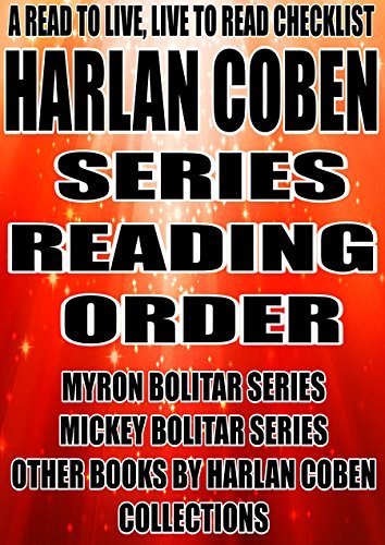 HARLAN COBEN: SERIES READING ORDER: A READ TO LIVE, LIVE TO READ ...