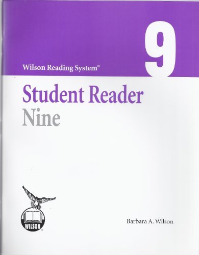 Wilson Reading System - Student Reader Nine (9) - Third Edition by ...