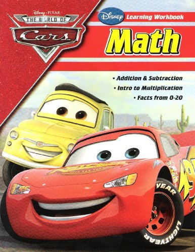 The World of Cars Learning Workbook - Math by Walt Disney Company ...