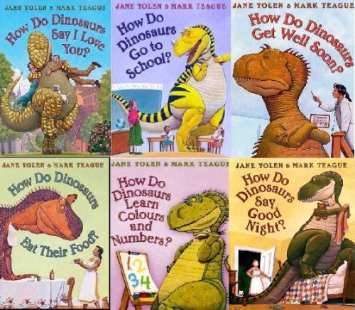 How Do Dinosaurs Collection. 6 Books (How do Dinosaurs say Good Night ...