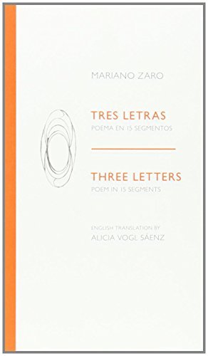 Tres letras: Three letters by Mariano Zaro | Goodreads