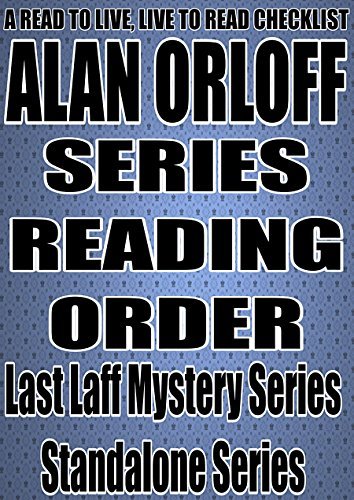 Alan Orloff: Series Reading Order; A Read to Live, Live to Read ...