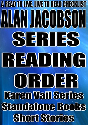 Alan Jacobson: Series Reading Order: A Read to Live, Live to Read ...