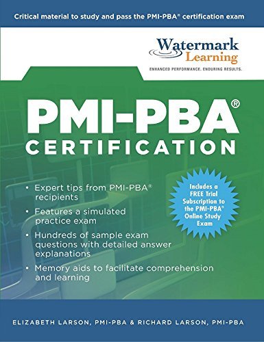 PMI-PBA Certification Study Guide by Elizabeth Larson | Goodreads
