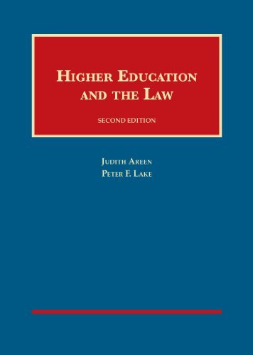Higher Education and the Law, 2d by Judith Areen | Goodreads