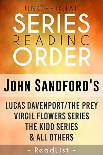 John Sandford Series Order & Checklist: The Prey / Lucas Davenport ...