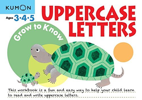 Kumon Grow-To-Know: Uppercase Letters by Kumon Publishing | Goodreads