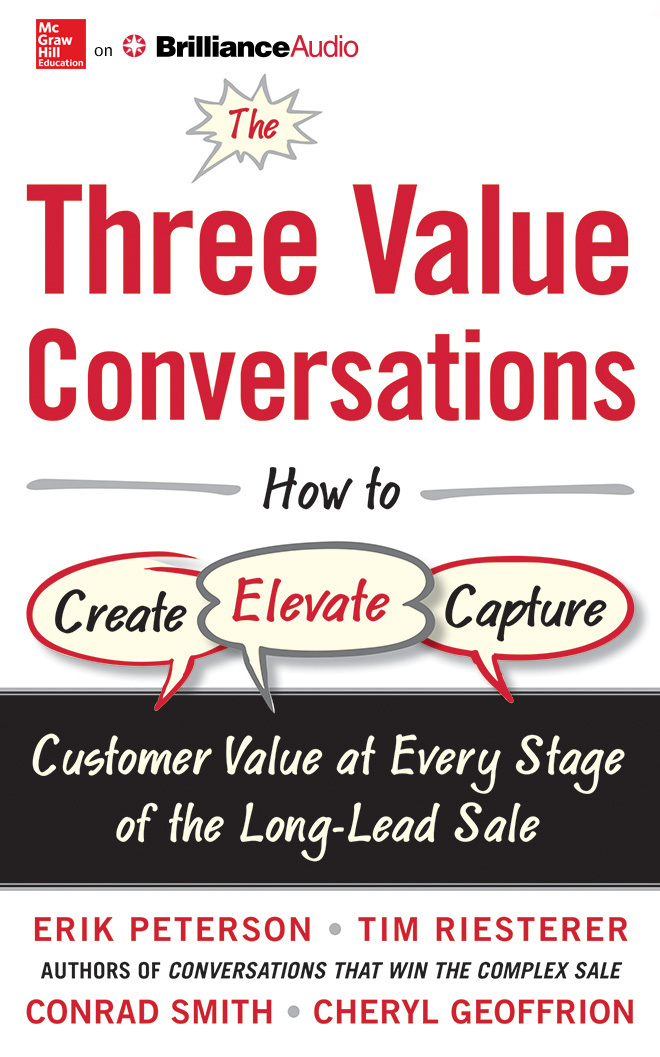 The Three Value Conversations: How to Create, Elevate, and Capture ...