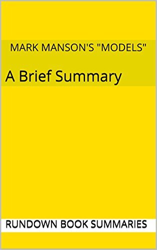 Summary of Models: Attract Women With Honesty by Mark Manson by Books ...