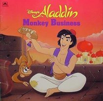 Disney's Aladdin Monkey Business (A Golden Book) by Barbara Bazaldua ...