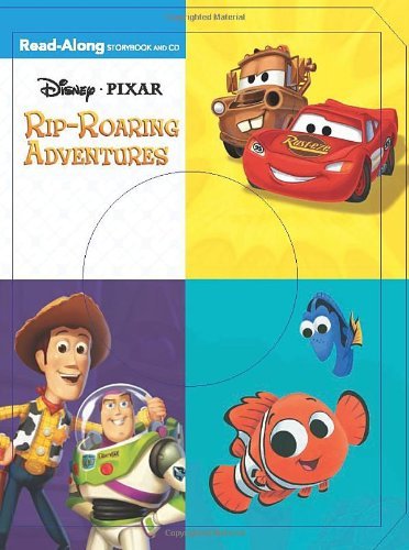 3-in-1 Read-Along Storybook and CD Disney-Pixar Rip-Roaring Adventures ...