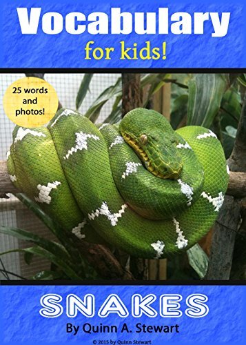 Kids Vocabulary: Snakes by Quinn A. Stewart | Goodreads