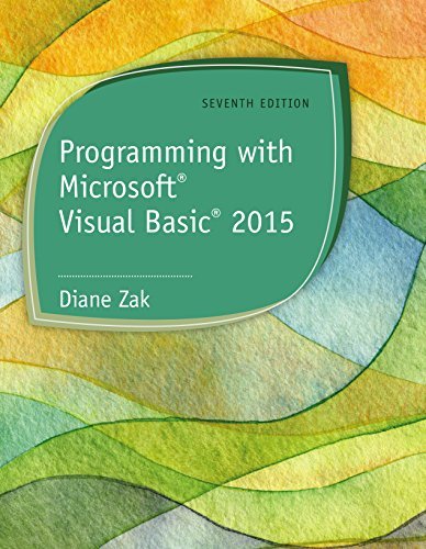 Programming with Microsoft Visual Basic 2015 by Diane Zak | Goodreads