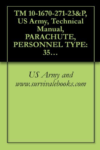 TM 10-1670-271-23&P, US Army, Technical Manual, PARACHUTE, PERSONNEL ...