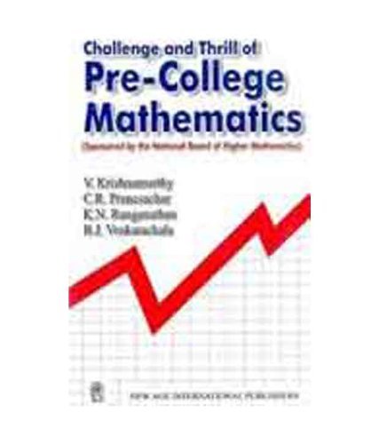 Challenge and Thrill of Pre-college Mathematics by V. Krishnamurthy ...