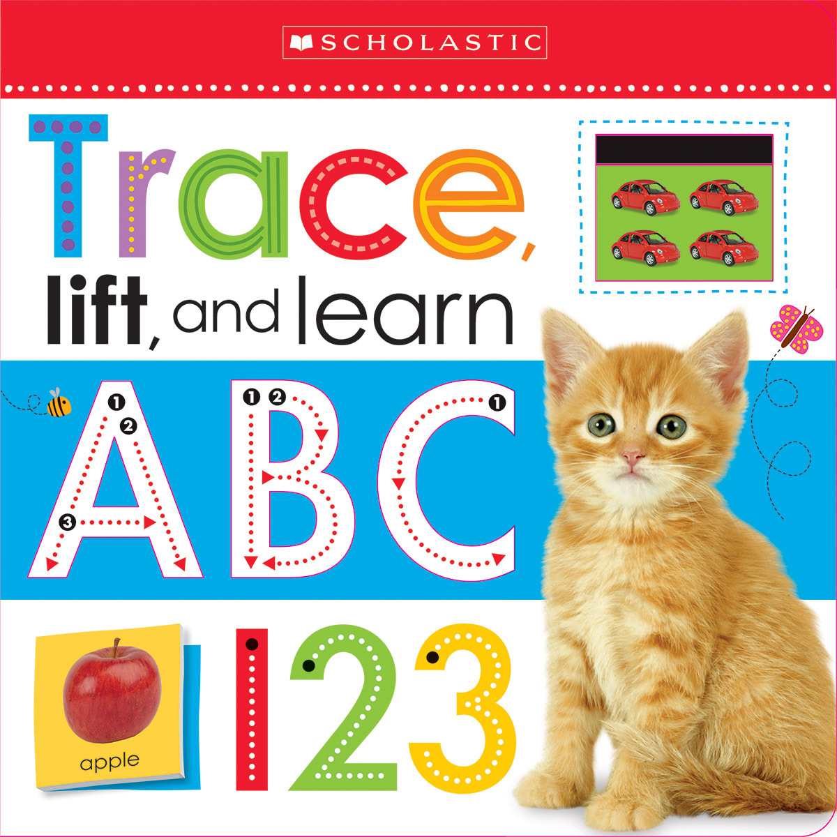 Trace, Lift, and Learn ABC 123: Scholastic Early Learners by Scholastic ...
