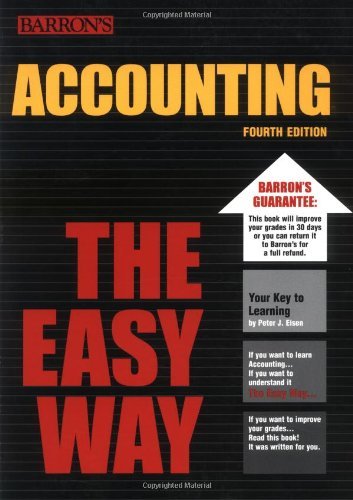 Accounting the Easy Way (Barron's Easy Series) by Peter J. Eisen ...