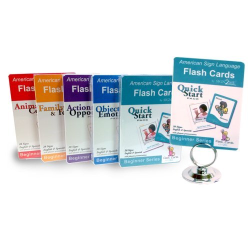 American Sign Language for Beginners - Flashcards: 5-Pack Set (Incl ...