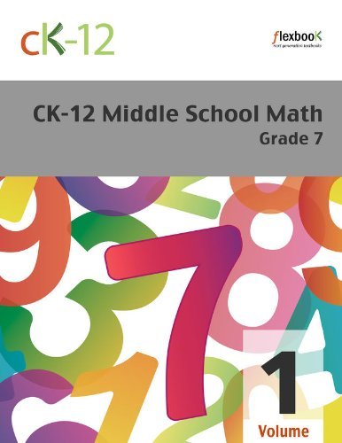 CK-12 Middle School Math Grade 7, Volume 1 Of 2 by CK-12 Foundation ...