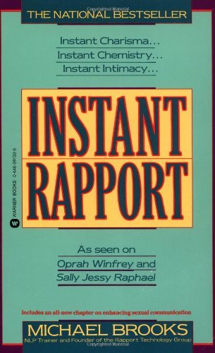 Instant Rapport by Michael Brooks | Goodreads