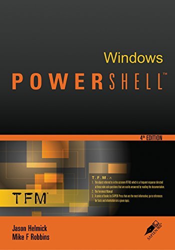 Windows PowerShell TFM by Jason Helmick | Goodreads