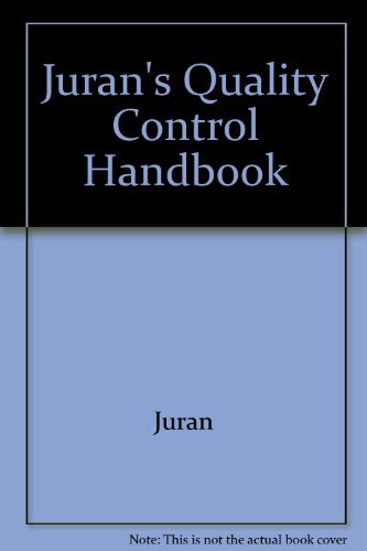 Juran's Quality Control Handbook by Juran | Goodreads