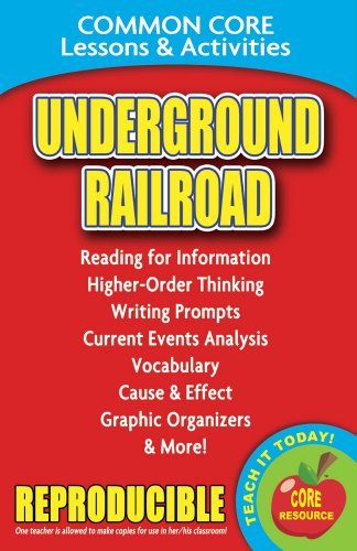 Underground Railroad: Common Core Lessons & Activities by Carole Marsh ...
