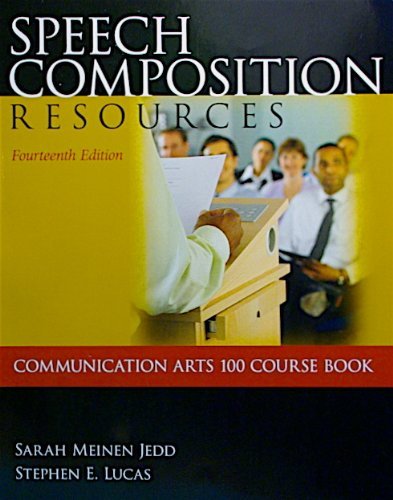 SPEECH COMPOSITION RESOURCES > by Stephen E. Lucas | Goodreads