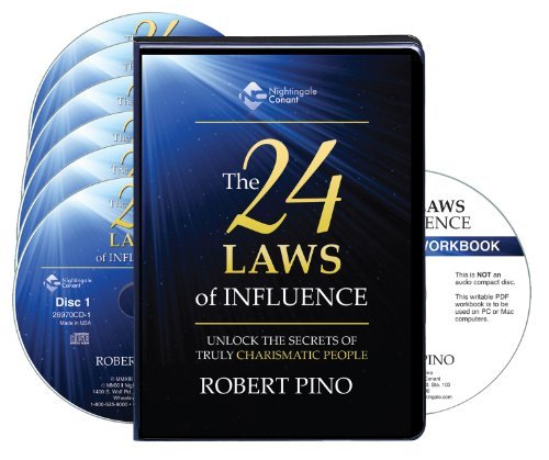 The 24 Laws of Influence (6 CDs, Writable PDF Workbook) by Robert Pino ...