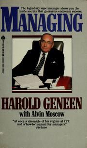 Managing by Harold Geneen | Goodreads
